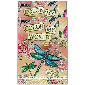 LANG Color My World 2024 Monthly Pocket Planner (24991003178)