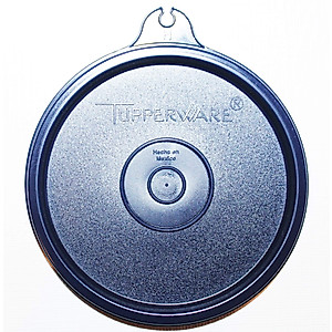 Tupperware Set of 4 Serving Snack Cups 8 Ounce Navy Blue Seals