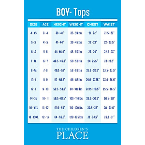 The Children's Place boys Short Sleeve Basic Layering T-shirt Polo Shirt, Black/New Navy/Smoke/White 4 Pack, Medium US