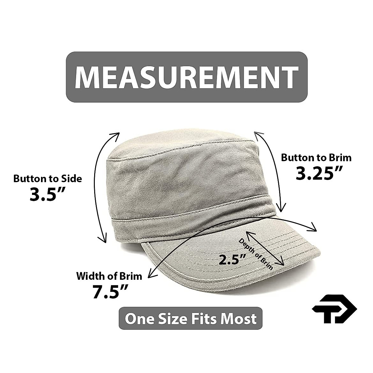 Datoni Army Cadet Men Hat Military Army Hats Women Mens Baseball Cap (Olive)