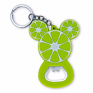 Disney Mickey Mouse Fruit Bottle Opener Keychain