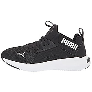 PUMA Women's SOFTRIDE ENZO NXT Sneaker, Puma Black-Metallic Silver, 8.5