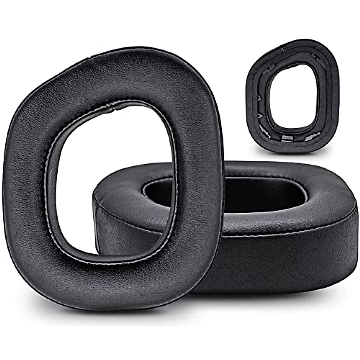 HS80 Ear Pads Compatible with HS80 Headset I Thicker Enhanced Memory Foam - More Soft Comfort Protein Leather by DIMOST