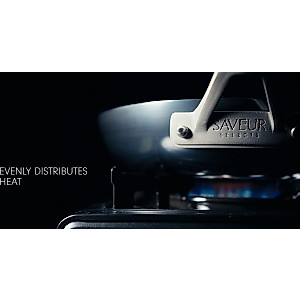 SAVEUR SELECTS NITRI-BLACK Carbon Steel 10-Inch Frying Pan, Induction-ready, Voyage Series