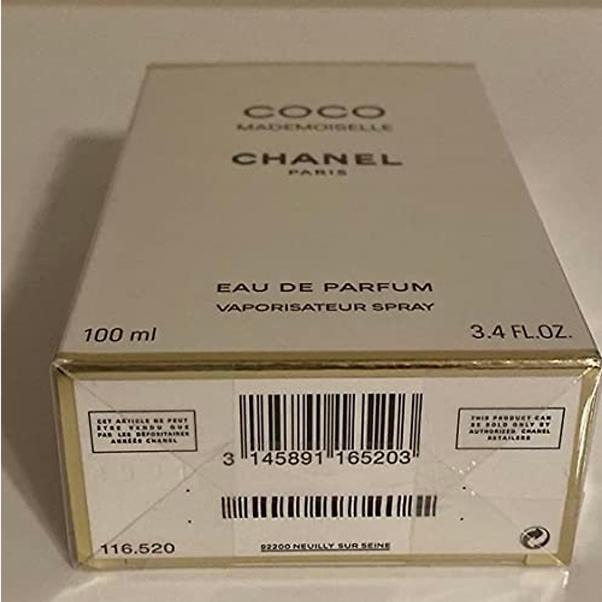 C.h.a.n.e.l Coco Mademoiselle Eau De Parfum Spray 3.4oz 100ml.