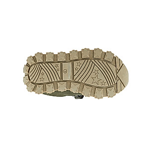 Simple Joys by Carter's Kids Bailey Athletic Sneaker Running Shoe, Olive, 4 US Unisex Toddler