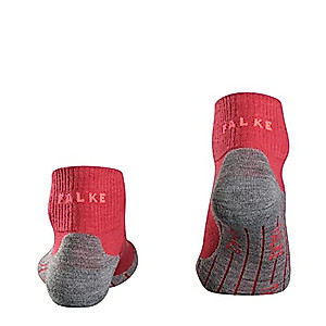 FALKE Women's Standard TK5 Short W SO, Red (Ruby 8830), 9.5-10.5