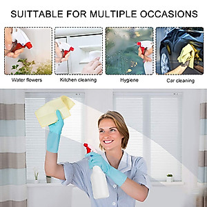 Plastic Spray Bottles 32 oz Leak Proof Water Fine Mist Sprayer Empty Bottle for Cleaning Solutions Auto Detailing Plants Bathroom and Kitchen 2 Pack