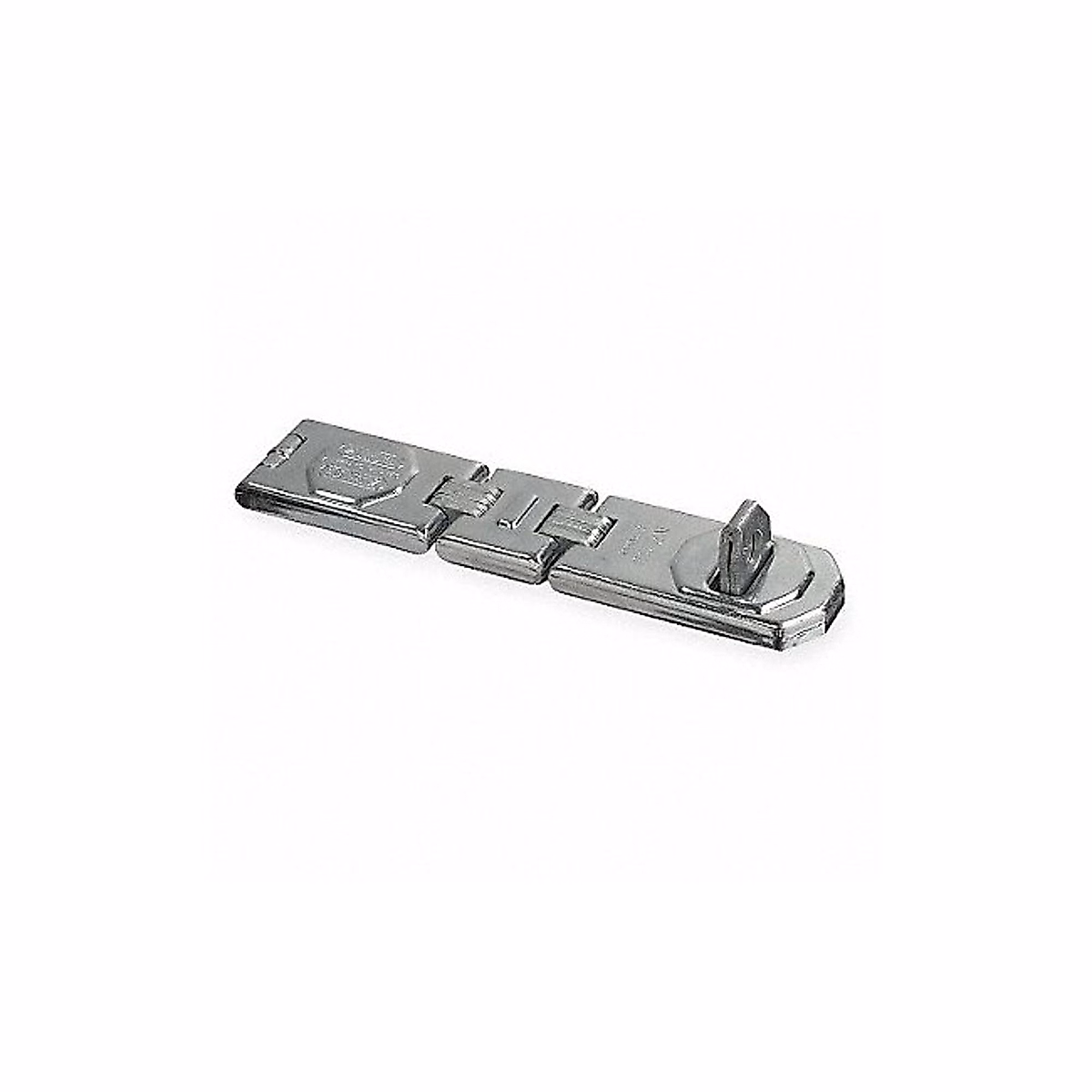 Abus 110/195 C Concealed Hinge Pin Hasp, 7-3/4 Inch, Silver