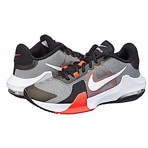 Nike Men's Air Max Impact 4 Black/White-Bright Crimson (DM1124 002) - 9.5