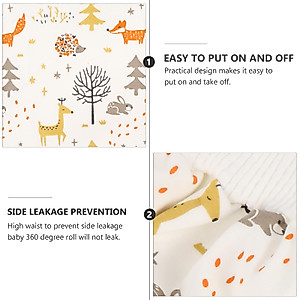 Diaper Skirt Diaper Skirt for Bed Wetting Training Pants Cloth Diaper Skirts Cotton Diaper Shorts for Baby Boy Girl Night Time Potty Training 3pcs Potty Training Pants