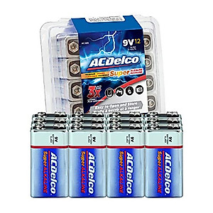 Powermax ACDelco 60-Count AAA Batteries + ACDelco 12-Count 9 Volt Batteries