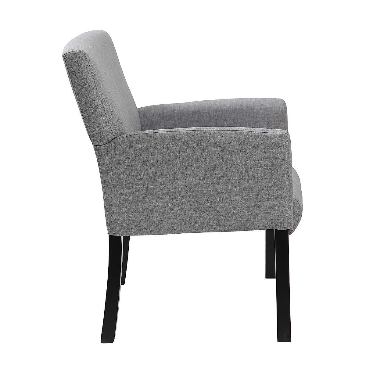 Boss Office Products Contemporary Guest Chair in Grey