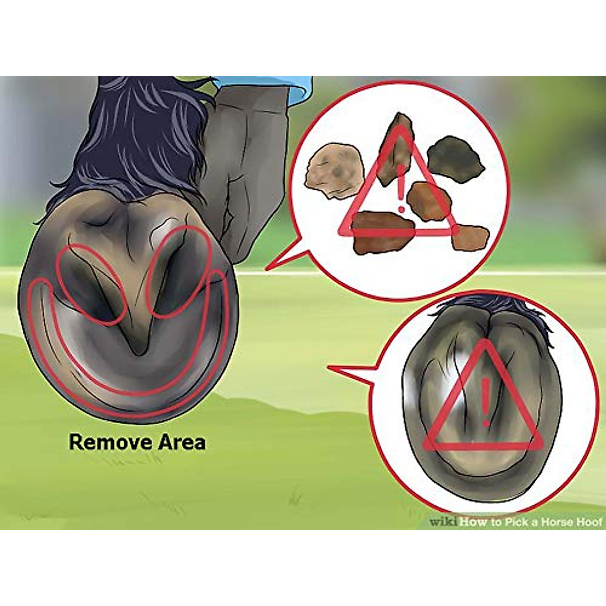 Weilan 2PCS Horse Hoof Pick Brush with Deluxe Soft GripTouch Rubber Handle,Partrade Hoofpick,Random Colors