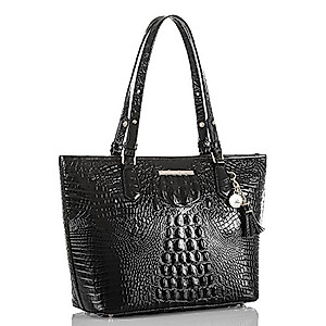 BRAHMIN Melbourne Medium Asher Bag Black One Size