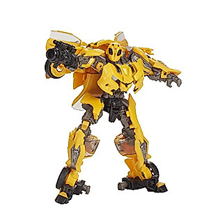 Transformers Toys Studio Series 49 Deluxe Class Movie 1 Bumblebee Action Figure - Kids Ages 8 & Up, 4.5" (Amazon Exclusive)