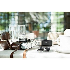 Philips T5505 Wireless Earbuds with Active Noise Canceling (ANC) and IPX5 Water Resistance, Black