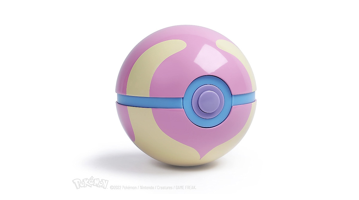 Authentic Pokémon Heal Ball Replica - Collectible Light-Up