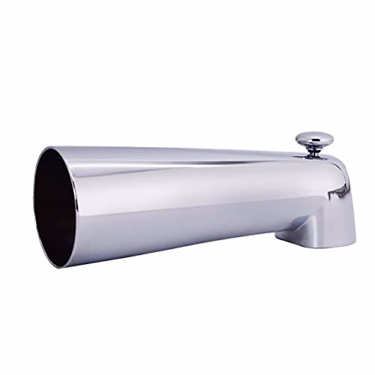 Westbrass 7" Diverter Tub Spout, Polished Chrome, E507D-1F-26