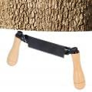 BeaverCraft Draw Knife Straight Draw Knife for Woodworking Hand Tool (8in)