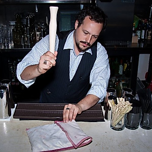 Fletchers' Mill Muddler, Cocktail Muddler, Solid Wood, Ideal Bartender Tool for Old Fashioned, Mojitos - 11 Inch