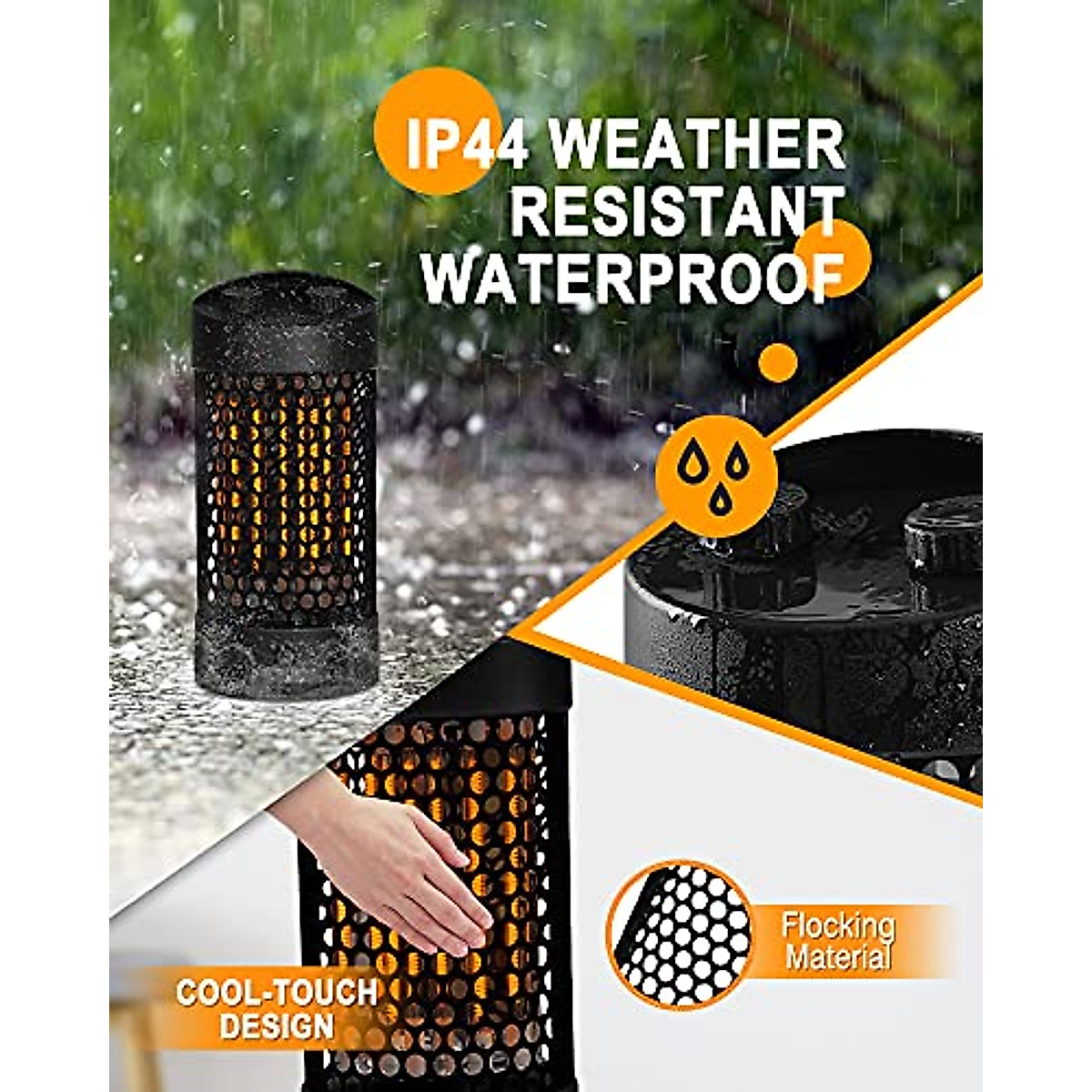 Star Patio Outdoor Patio Heater, Electric Patio Heater, Infrared Heater With 180° Oscillation, Outdoor Heater, Under Table Heater，STP1317-HD-M