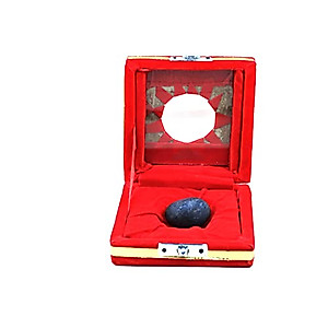 WW Will and Weaves Shaligram Shila Natural Stone Laxmi Narayan Abhimantrit Shree Shaligram with Box