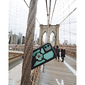 ROKFORM - iPhone 11 Case, Clear Apple Cases, Magnetic iPhone Cover with RokLock Quad Tab Twist Lock, Dual Magnet, Drop Tested Armor, Slim Crystal Series (Clear) (306120P)