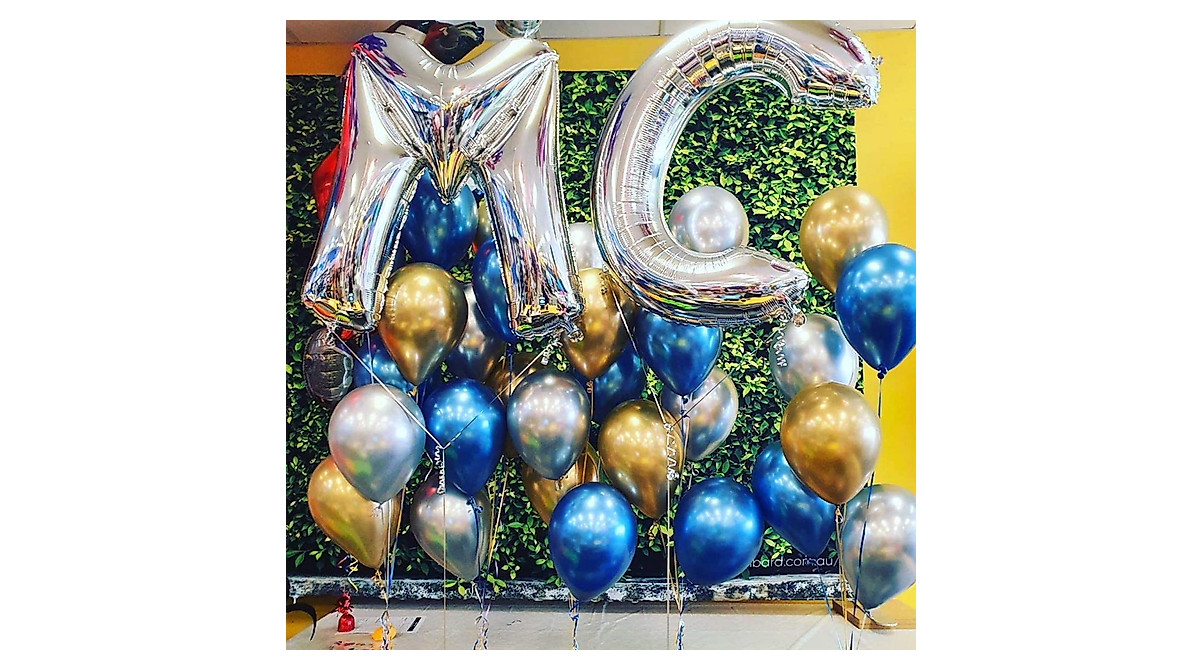 Metallic Blue Balloon Garland Kit - 110 Pcs for Celebrations