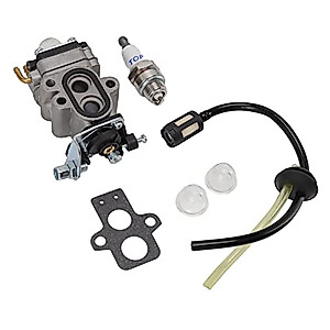 Cosiki Brushcutter Trimmer Carburetor, Reliable Replacement Carburetor Kit Prolong Machine Life for Garden Tool