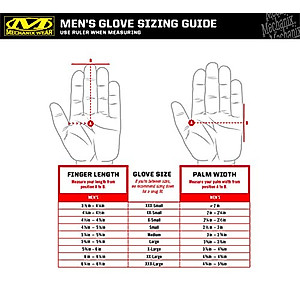 Mechanix Wear: M-Pact 2 Covert Tactical Work Gloves (Large, All Black)