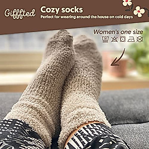Triple Gifffted Worlds Best Mom Ever Coffee Mug & Socks Set for Mother, Gifts Ideas for Christmas,valentines, Mothers Day, Birthday, From Daughter and Son, Cool Mommy Presents, Ceramic Cup 380ml