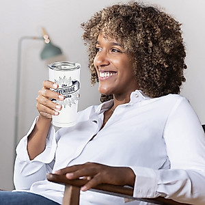 AiHeart 20oz Sublimation Stainless Steel Coffee Tumblers,Double Wall Vacuum Insulated Blanks Bulk Tumblers with Lid Silicone Coasters and Shrink Wrap Films,Travel Mug For Car Cup Racks(2pack)