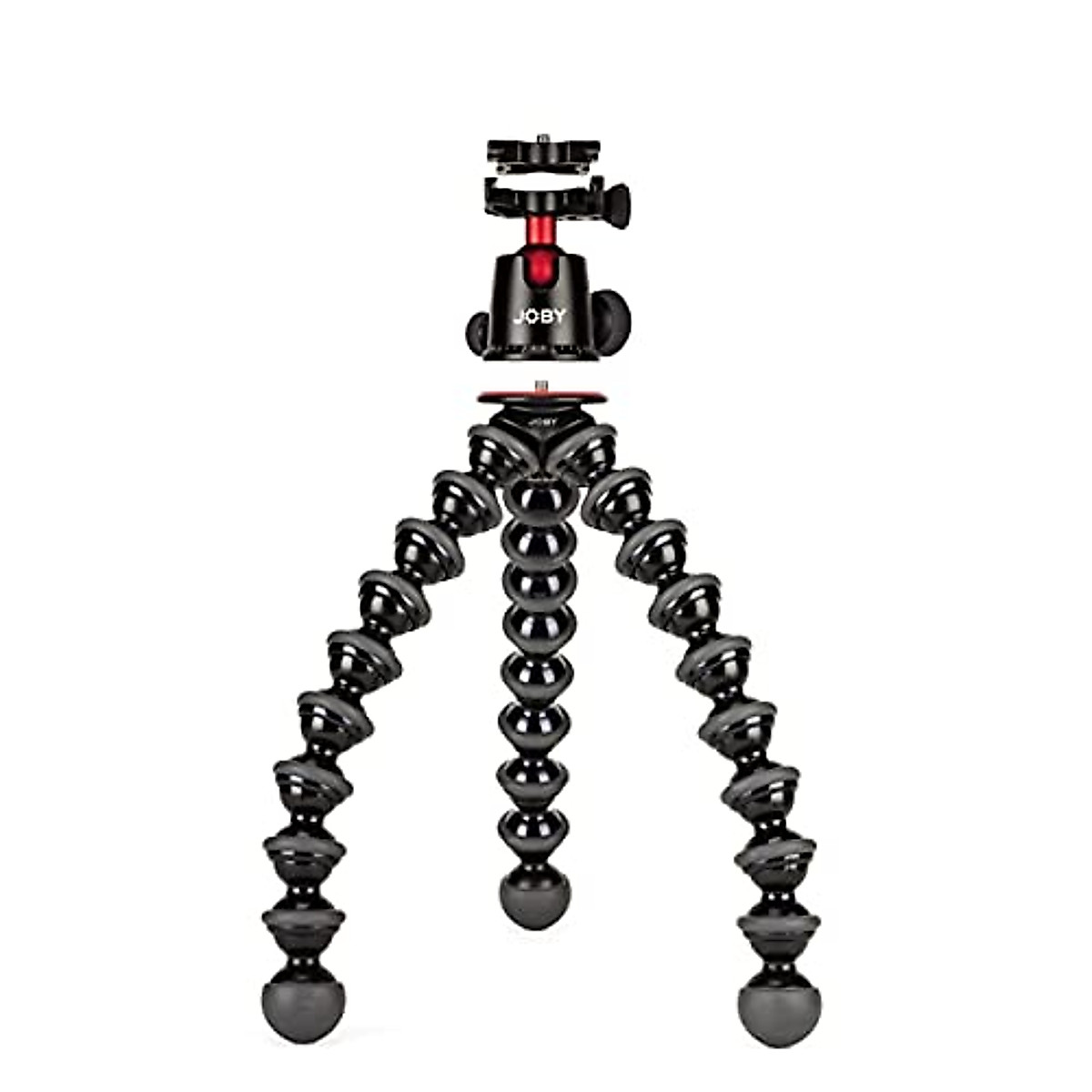 Joby GorillaPod 5K GripTight Mount PRO Kit, Aluminum Flexible Tripod Stand and BallHead 5K with Locking Phone Mount, Easy Landscape or Portrait Mode, Supports up to 5kg (11lb), Black (JB01830-BWK)