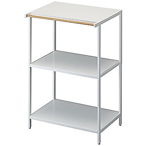 Yamazaki Home Tower 3-Tiered Storage Rack – Kitchen Shelf Organizer.