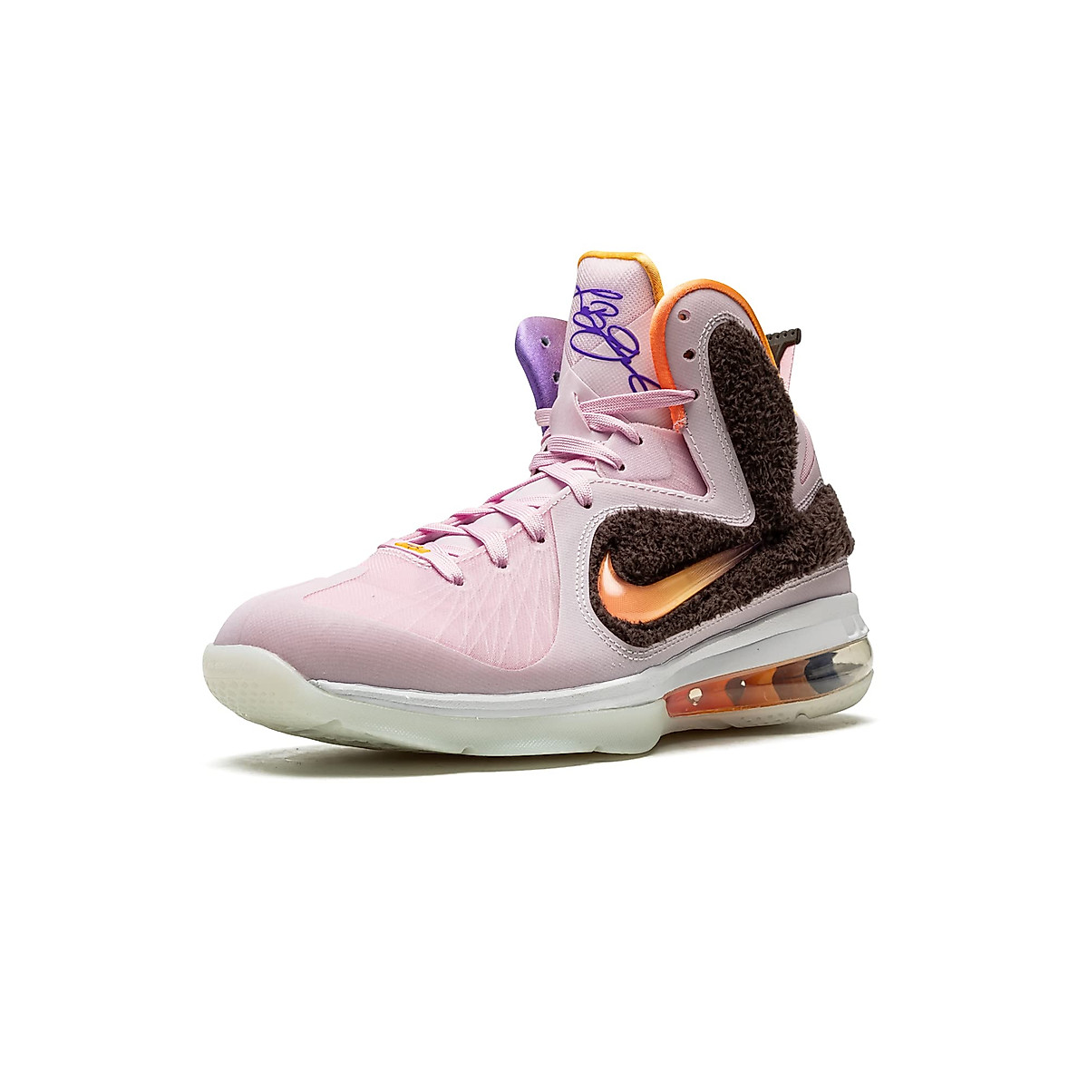 Nike Lebron IX Regal Pink/Multicolor/Velvet Brown 13 D (M)