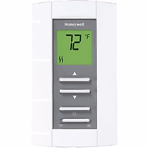 Honeywell TL7235A1003 Line Volt Pro Non-Programmable Digital Thermostat with Electronic Temperature Control, 240-Volt