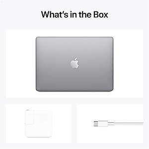 Apple MacBook Air 13.3" with Retina Display, M1 Chip with 8-Core CPU and 7-Core GPU, 16GB Memory, 512GB SSD, Space Gray, Late 2020