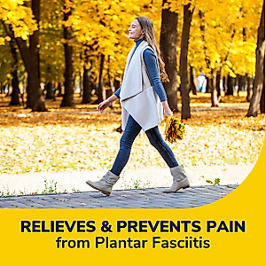 Dr. Scholl’s® Plantar Fasciitis Pain Relief Orthotic Insoles, Immediately Relieves Pain: Heel, Spurs, Arch Support, Distributes Foot Pressure, Trim to Fit Shoe Inserts: Women's Size 6-10, 1 Pair