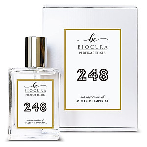 BIOCURA BC Perfume 248 Inspired by Millesime Imperial For Women & Men Replica Fragrance Dupes Eau de Parfum Spray Bottle 1.7 Fl Oz/50ml-X1