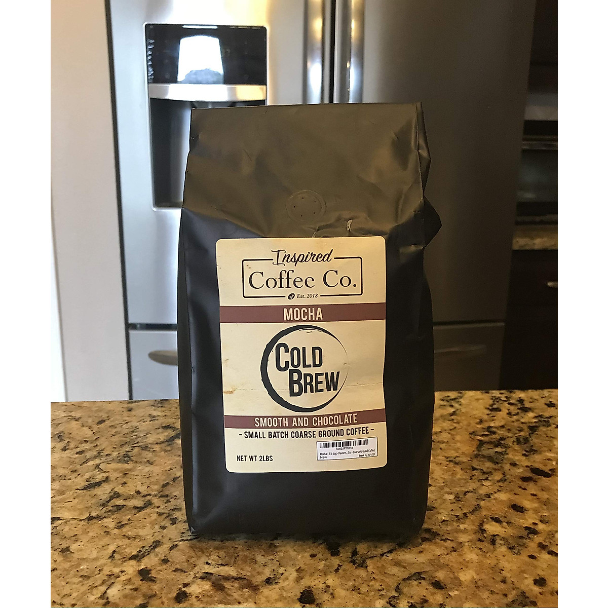 Mocha - 2lb Flavored Cold Brew Coffee Grounds - Inspired Coffee Co