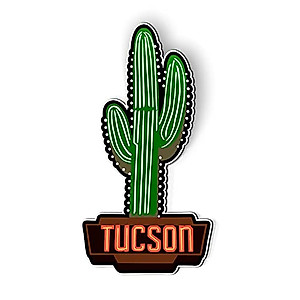 Tucson Cactus Arizona - 5.5" Magnet for Car Locker Refrigerator