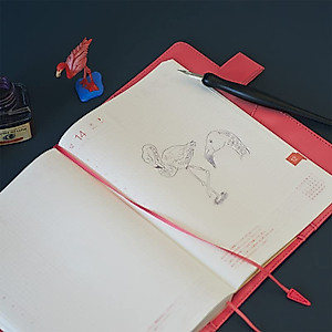 Hobonichi Techo Cousin Cover [A5 Cover Only] Colors: Night Flamingo