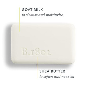 Beekman 1802 Goat Milk Soap Bar, Ylang Ylang & Tuberose - 9 oz - Nourishes, Moisturizes & Hydrates the Body - Good for Sensitive Skin - Cruelty Free