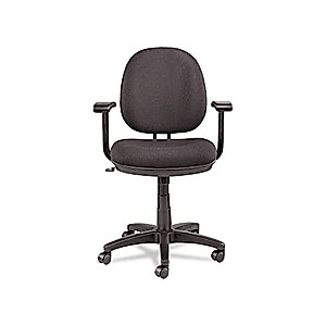 Alera ALEIN4811 Interval Series 18.42 in. to 23.46 in. Seat Height Swivel/Tilt Task Chair - Black
