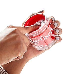 Red by Kiss Edge Fixer Hair Shine Gel, 24 Hour Max Hold, Non-Flaking, Biotin B7 Infused, Natural Styling, Professional Edge Control Wax, Perfect for Braiding (Strawberry Acai)