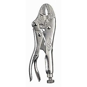 IRWIN VISE-GRIP Original Curved Jaw Locking Pliers with Wire Cutter, 4", 1002L3