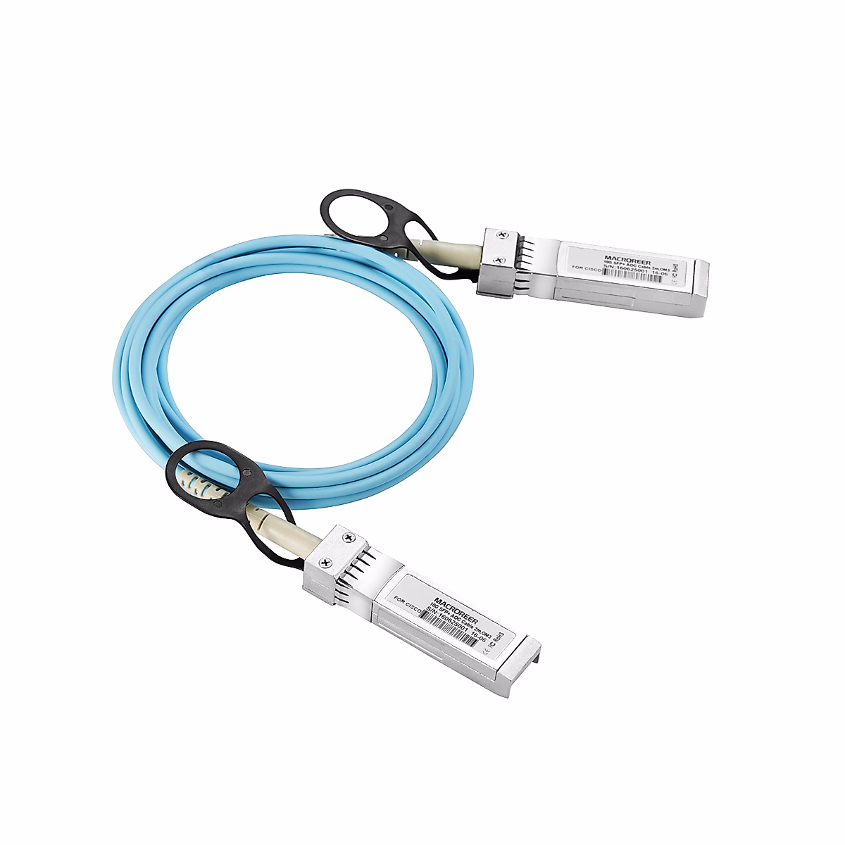 Macroreer 10G SFP+ AOC Cables 10G SFP+ to SFP+ Active Optical Cable 1-Meter