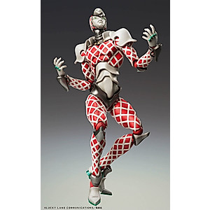 MEDICOS Super Statue Movable JoJo's Bizarre Adventure Part 5''''K C Approximately 6.3 inches (160 mm), PVC & ABS & Nylon Painted Action Figure, Multicolor (ME60322)