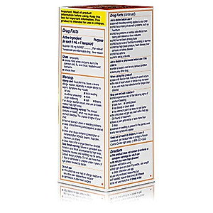Motrin Children's Oral Suspension Dye-Free, Ibuprofen, Fever Reducer, Berry, 4 Fl.Oz